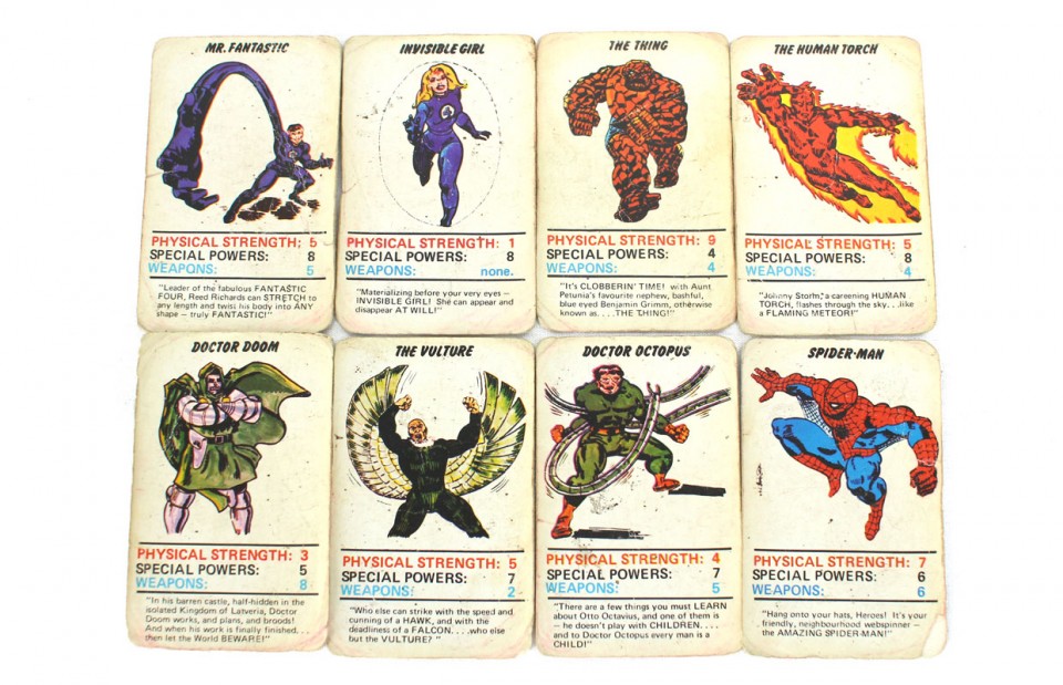 The extremely cool Marvel Super Heroes card game | Retromash
