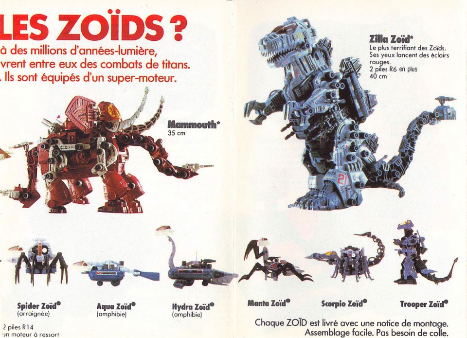 This Zoids leaflet reminds us just how awesome they really were | Retromash