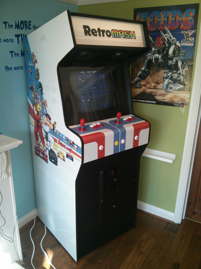 Building a Home Arcade Machine The Final Cabinet | Retromash