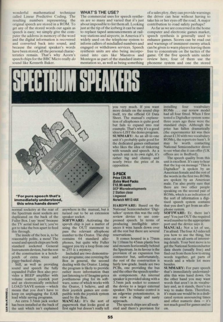 RetromashOld Spectrum Mags – Your Spectrum Issue 09 Nov 1984 | Retromash