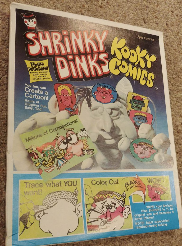 RetromashThis Shrinky Dinks Kooky Comics set was one of my holy grails ...