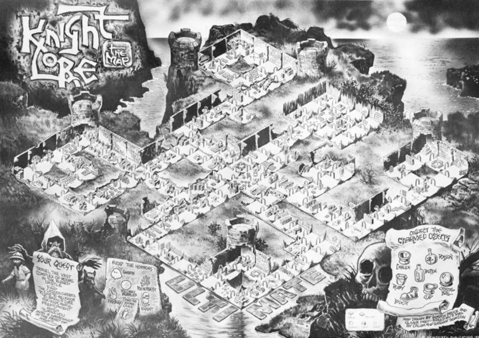 The beauty of retro video game maps | Retromash