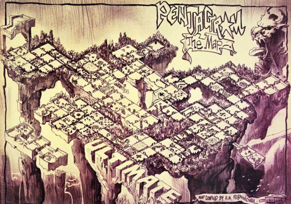 The beauty of retro video game maps | Retromash