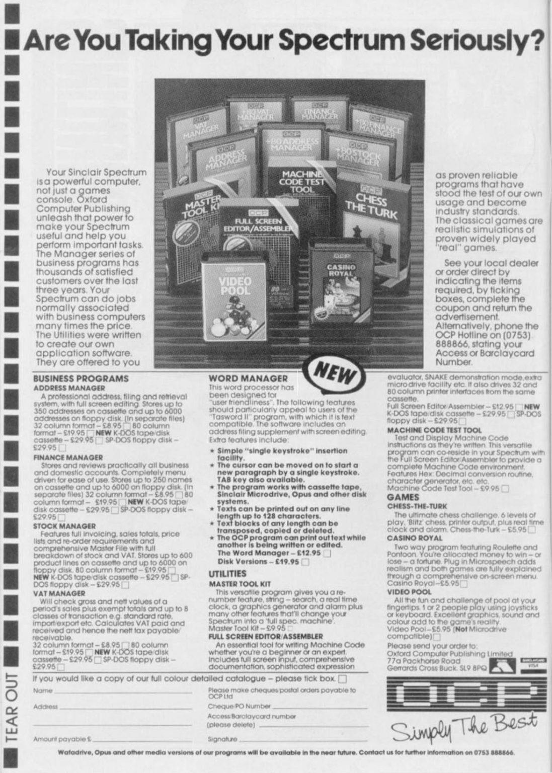 Old Spectrum Mags – Your Spectrum Issue 20 – November 1985 | Retromash