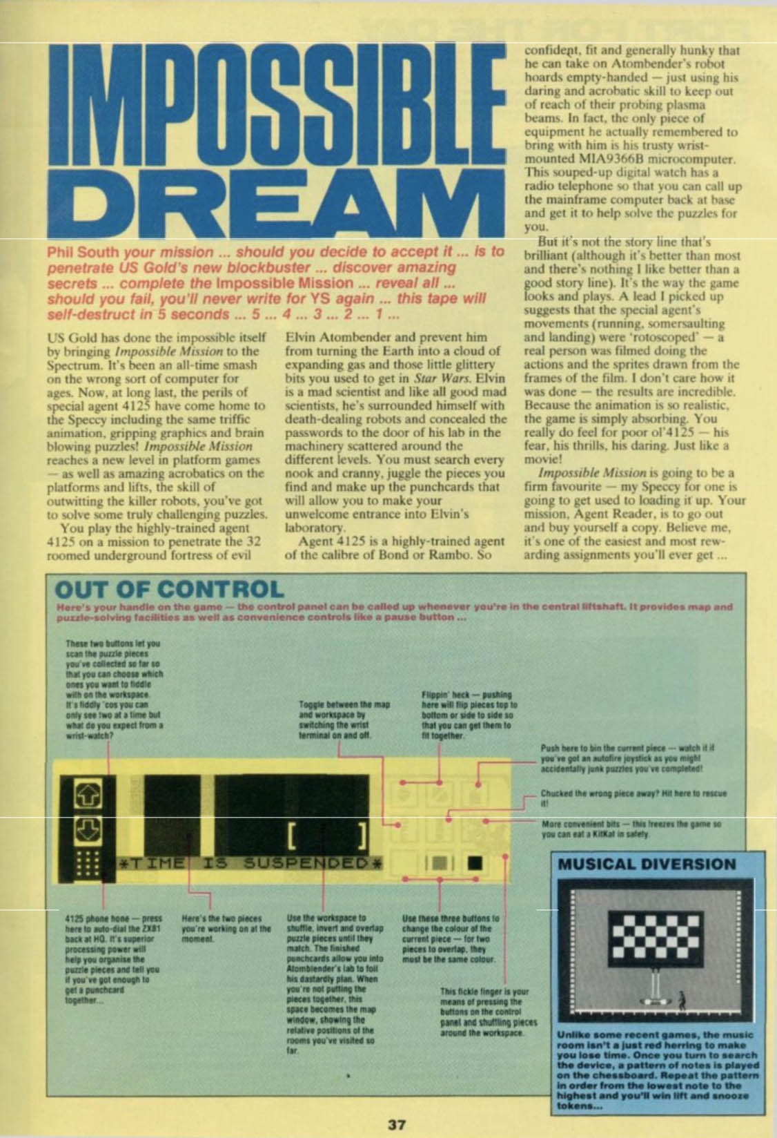 Old Spectrum Mags – Your Spectrum Issue 21 – December 1985 | Retromash